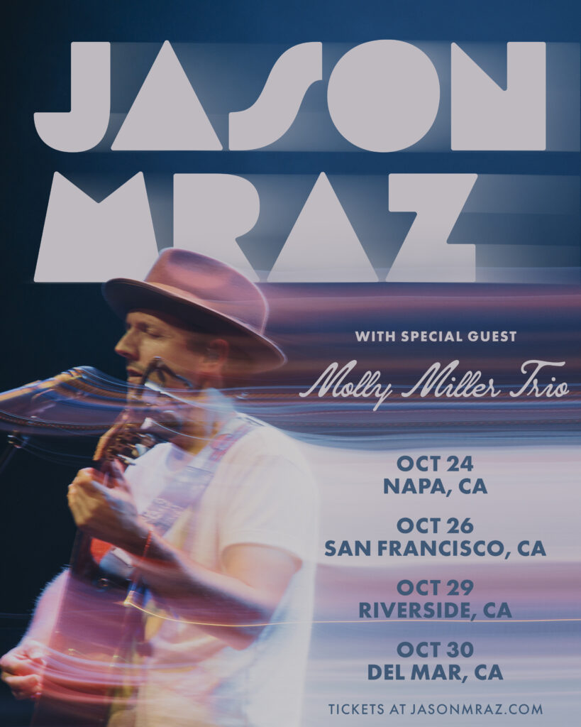 California Shows this October | Jason Mraz